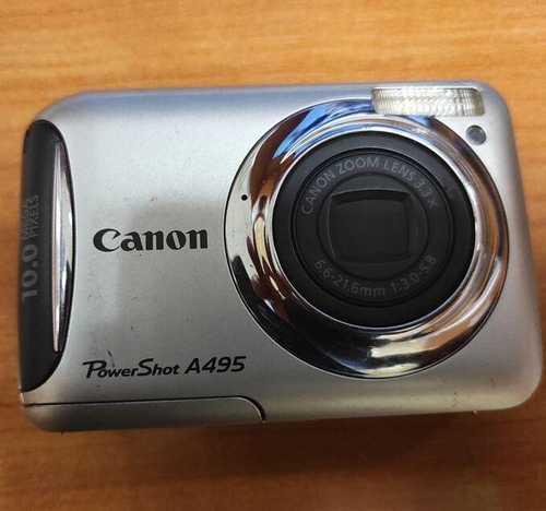 Цифровой фотоаппарат canon powershot A495