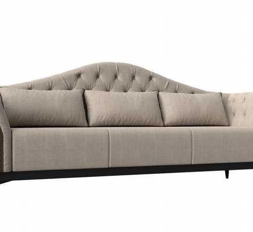 Прямой диван Флорида, Рогожка, Модель 112371