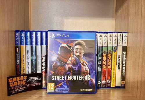 Игры PS4: Street Fighter 6 (Русская версия)