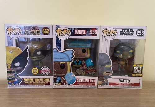 Фигурки Funko Pop Marvel,Star Wars