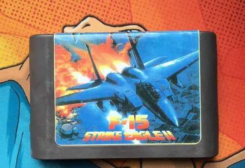 F-15 Strike Eagle Sega Mega Drive Старая Пиратка
