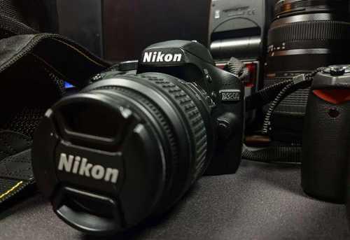 Nikon D60, объектив, сумка
