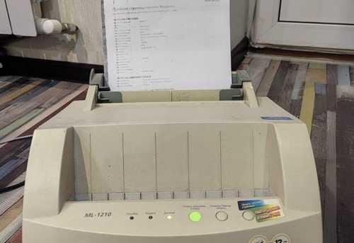 Принтер samsung ml 1210