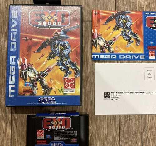 Exo squad sega mega drive