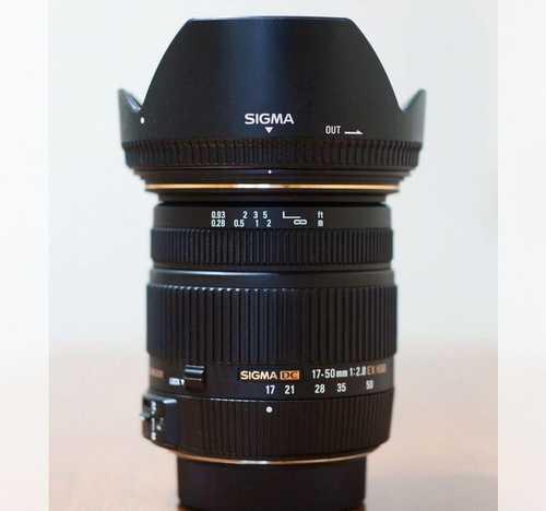 Sigma AF 17-50mm f/2.8 EX DC OS HSM для Nikon