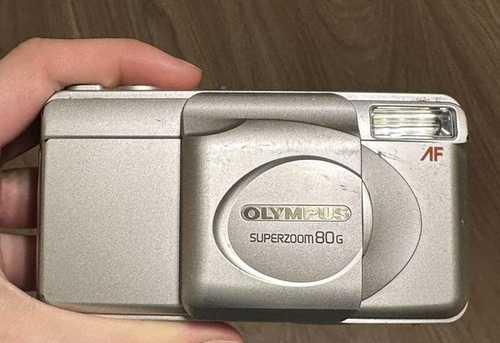Пленочный фотоаппарат olympus 80g