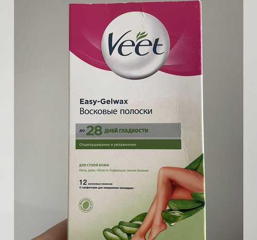 Восковые полоски veet