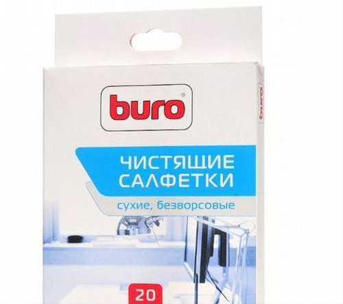 Салфетки сухие чистящие безворсовые Buro BU-Udry