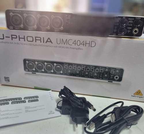 Внешняя звуковая карта Behringer U-Phoria /84