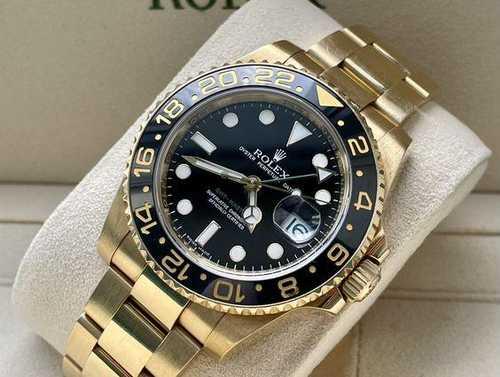 Rolex GMT Master II Yellow Gold 116718LN