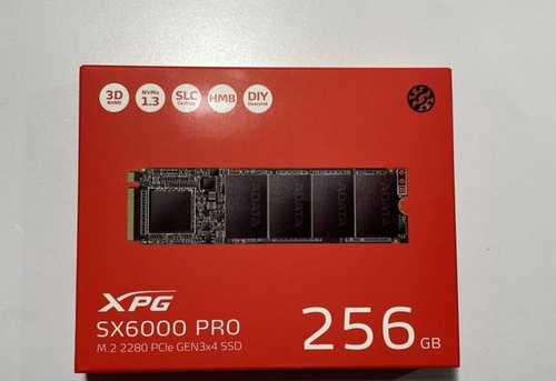 256 гб SSD M.2 накопитель adata XPG SX6000 Pro