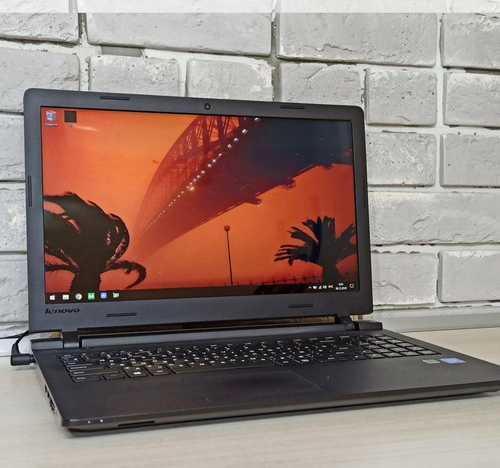 Ноутбук 15.6" Lenovo (Intel X2, 8GB, SSD, АКБ ок)