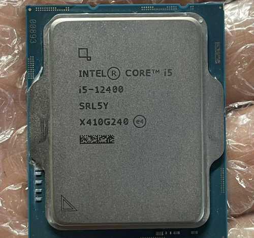 Процессор intel core i5 12400