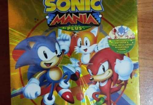 Новый диск "Sonic mania plus" на PS4