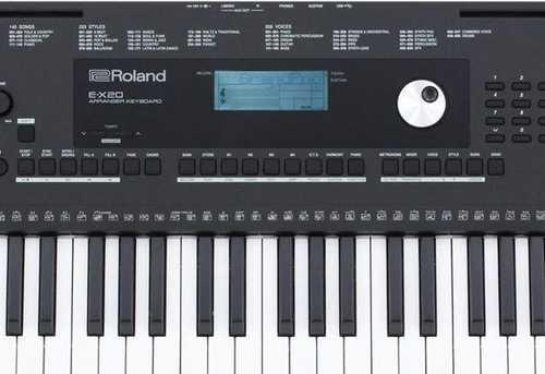 Roland E-X20 синтезатор с автоаккомпанементом, 61