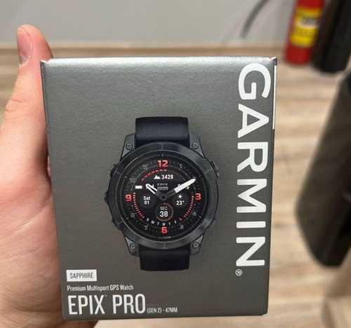 Часы garmin epix Pro Gen 2 Sapphire Carbon Gray 47