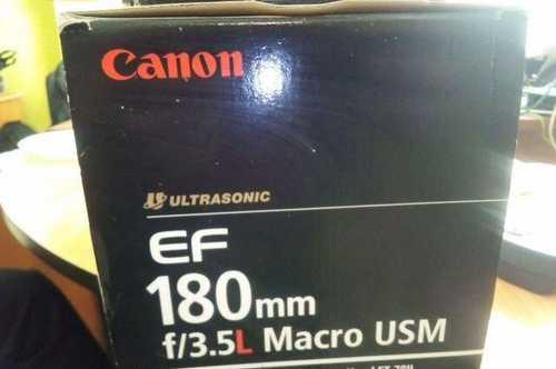 Canon ef 180mm f/3.5L Macro USM