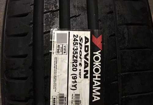 Yokohama Advan Sport V107 245/35 R20 и 295/30 R20 101Y