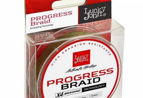 Шнур Lucky John Progress Green 100м 0,240мм