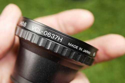 VCL-0637H 0,6x Sony wide conversion lens 37mm
