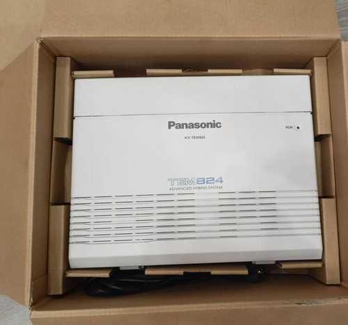 Новая Атс Panasonic KX-TEM824RU, расширяемая