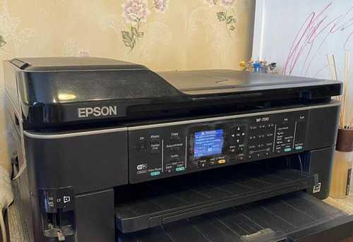 Струйный мфу принтер А3/А4 Epson WF-7510 с снпч