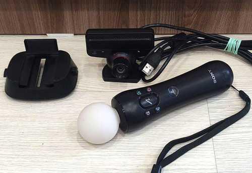 Комплект: PlayStation Move+камера PlayStation Eye