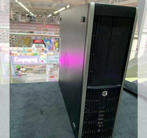 Бесшумный пк HP 8200 Lite i5-3450/4gb ddr3/256Gb