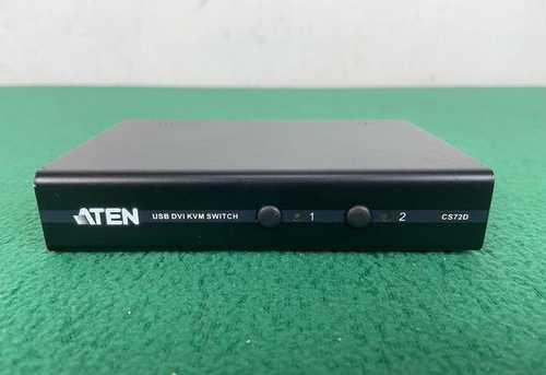 KVM переключатель aten CS72D, USB - DVI