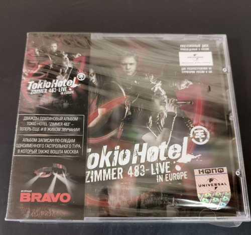 Tokio hotel Zimmer 483 Live in Europe cd