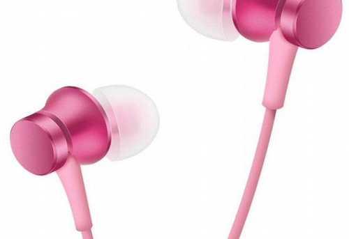 Наушники XiaoMi Mi in-Ear Headphones Basic, розовы