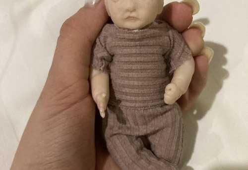 Кукла мини реборн 14 см