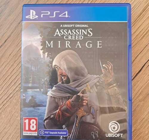 Диск Assassin's creed Mirage для PS4/PS5