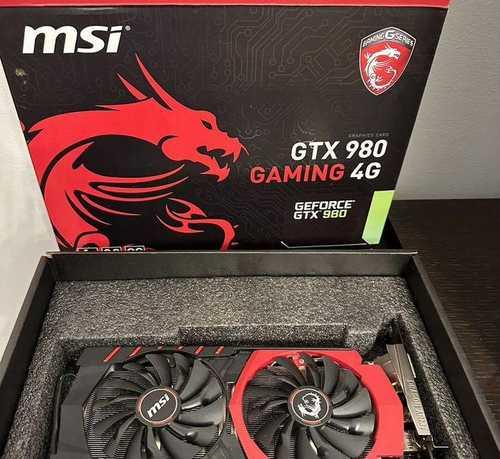 Видеокарта msi gtx 980