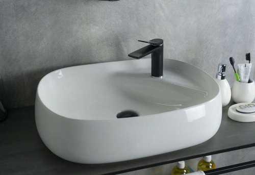 Накладная белая раковина для ванной Gid N9048