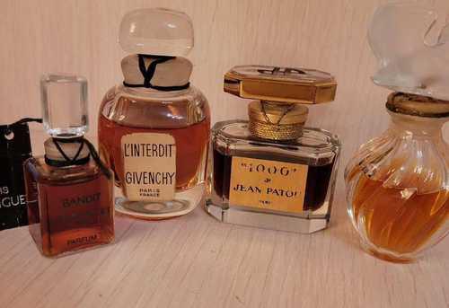 Винтаж запечатанный Caron, Givenchy, Patou