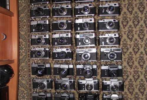 Коллекция советских фотоаппаратов. 44шт