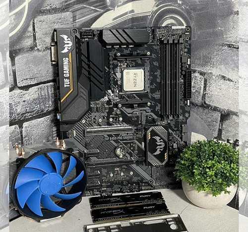 Комплект Ryzen 5 2600 / B450 / 8GB / Gammaxx 300