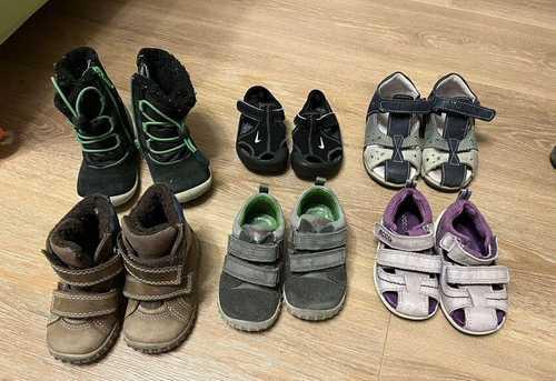 Обувь 19-22 размеры экко, nike, primigi