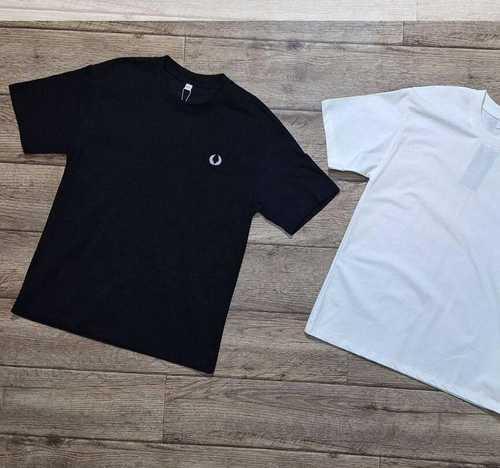 Футболка Fred Perry black&white свободный крой