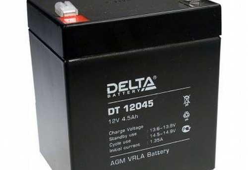 Аккумулятор свинцово-кислотный 12V 4,5Ah Delta DT