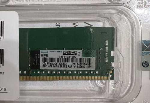 Оперативная память HPE 16GB 1RX4 PC4-2666V-R