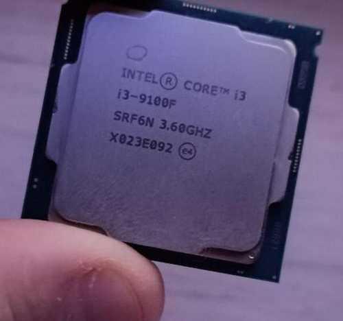 Процессор core i3-9100f