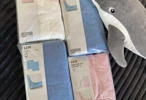 Простыни LEN IKEA 60х120
