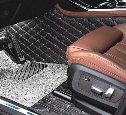 3D Коврики Range Rover Высокие Борта Экокожа