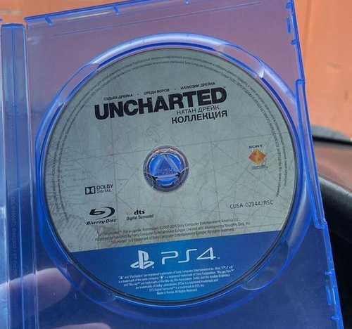 Игра Uncharted Коллекция на ps4