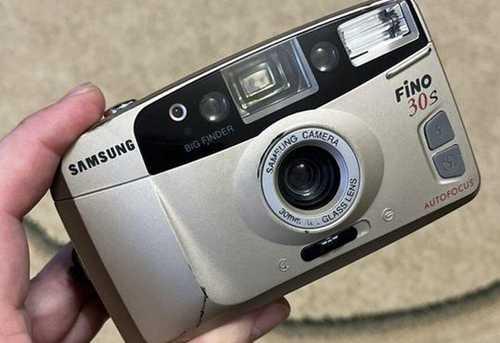 Плёночный фотоаппарат samsung fino 30s