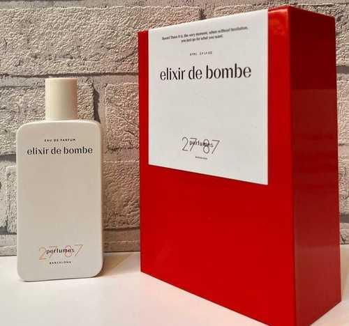 27 87 Perfumes Elixir De Bombe 87мл ОАЭ