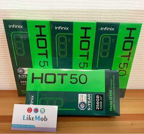 Infinix Hot 50 4G, 6/256 ГБ