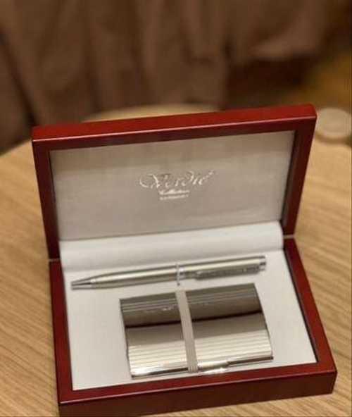 Подарочный набор ручка + визитница Verdie Германия